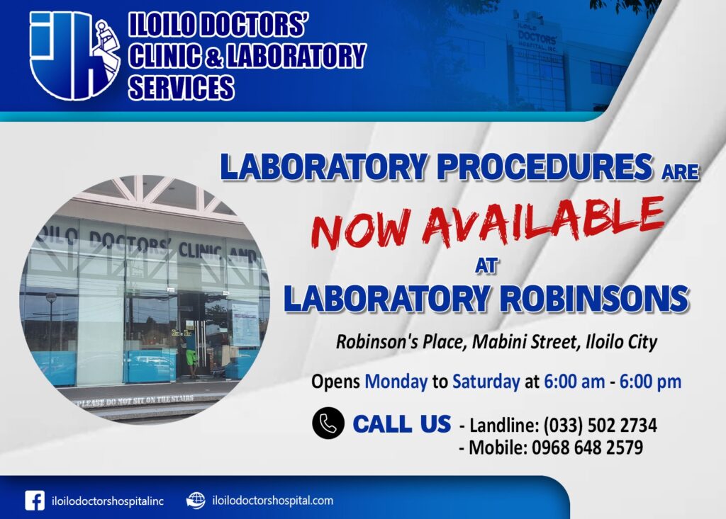 Iloilo Doctors' Clinic and Laboratory Services - ILOILO DOCTORS ...